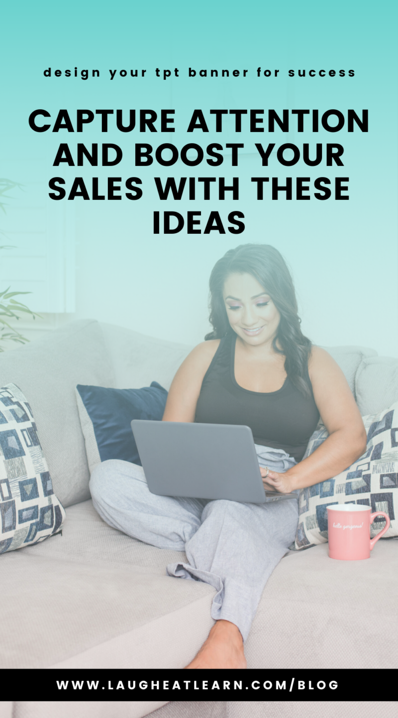 How to Design Your TPT Store Banner • Laugh Eat Learn