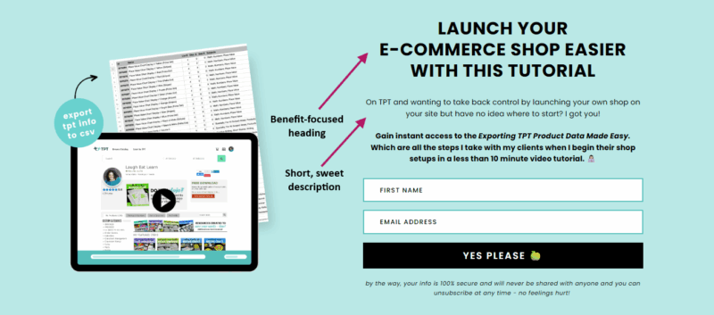 3 Opt-In Page Examples to Inspire You • Laugh Eat Learn